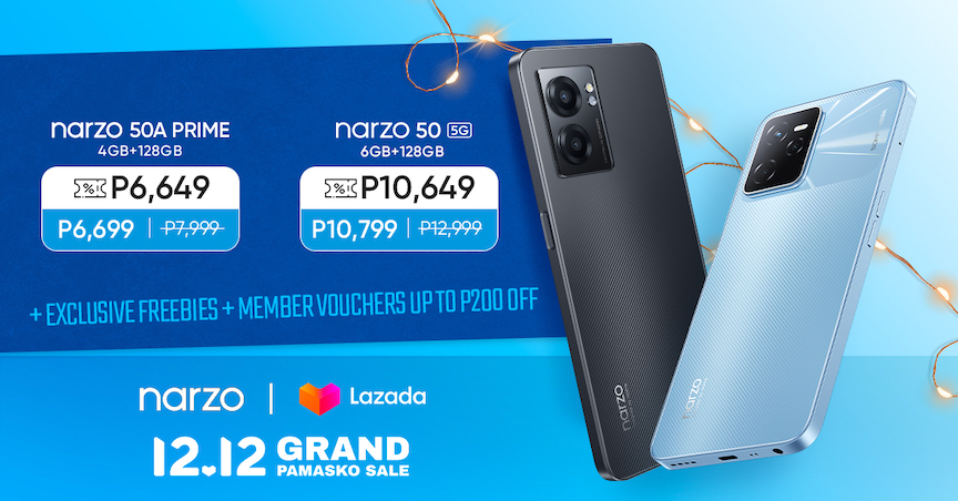 Shop narzo this coming 12.12 Grand Pamasko Sale! - The Technivore