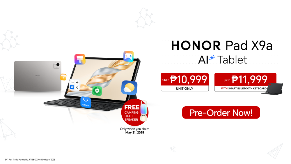 HONOR Pad X9a Now Available Nationwide: Sleek AI Tablet Priced at Only ...
