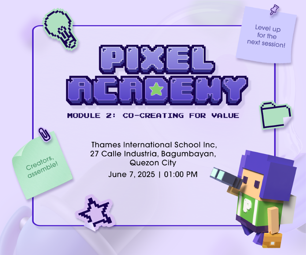 PIXEL Academy Returns This June with New Workshop on Creator ...